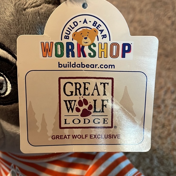 Build-A-Bear | Toys | Buildabear Rare Rachel Raccoon Great Wolf Lodge ...